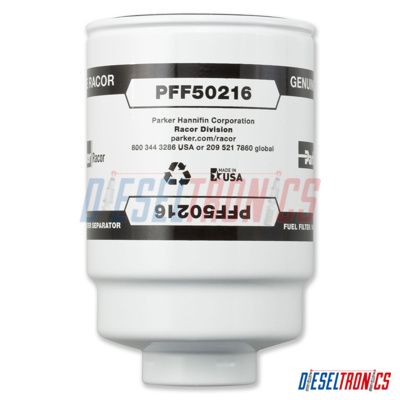 GM 6.6L Duramax Racor Spin-on Fuel Filter Part # PFF50216 – Dieseltronics
